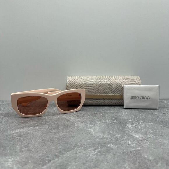 Jimmy Choo | Accessories | Jimmy Choo Rectangle Pastel Pink Frame ...